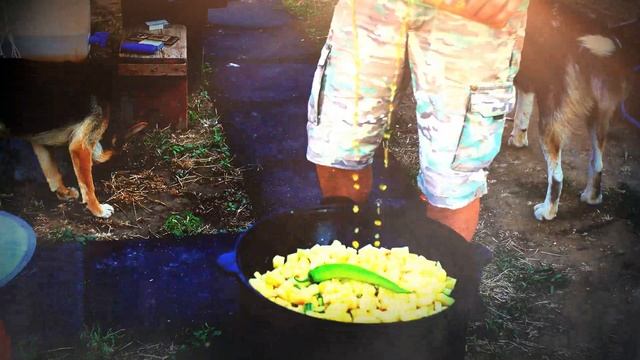 Готовим Хашламу. Выходные на "Счестливой усадьбе".