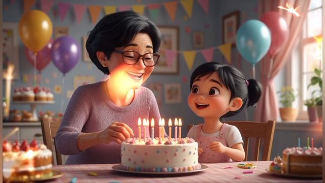 Поздравление бабушки с днём рождения (текст Татьяна Евдокимова)