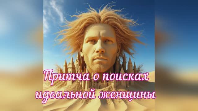 Притча о поисках идеальной женщины. Песочная фантазия