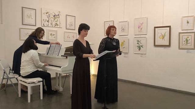 02 М. Глинка, Н. Павлов." Не говори, что сердцу больно". Е. Быркина, Е. Малеева, А. Звонов