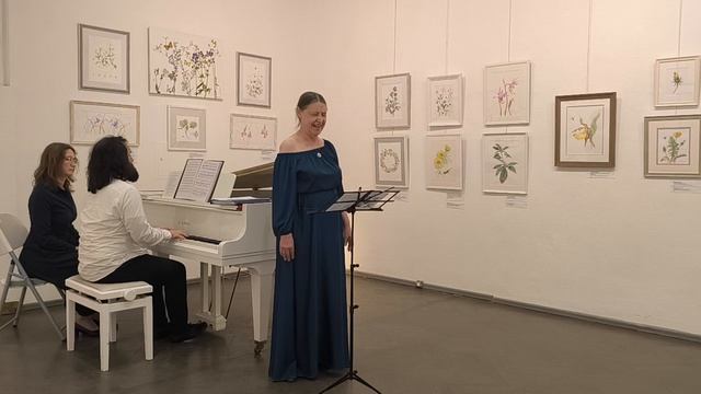 13 Ц. Кюи, В. Немирович-Данченко. "Коснулась я цветка". Ольга Сильченко, Александр Звонов