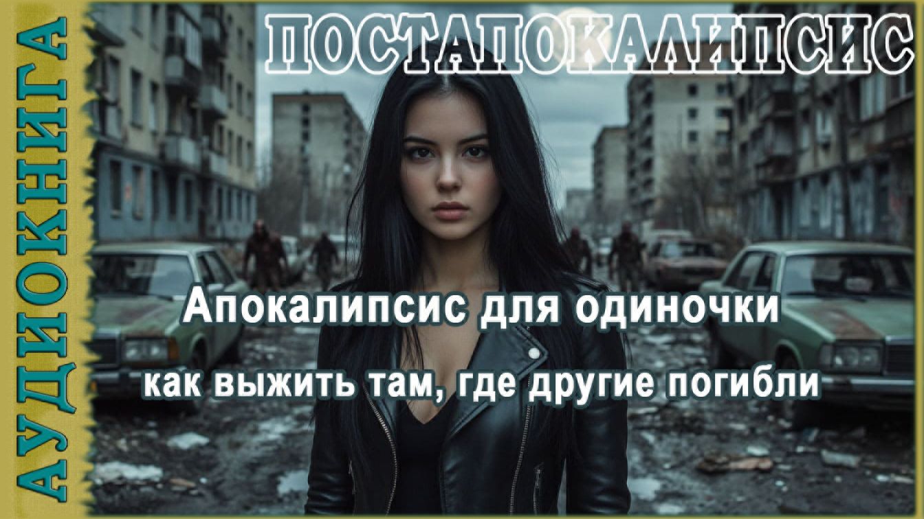 Аудиокнига Постапокалипсис: Апокалипсис для одиночки: как выжить там, где другие погибли