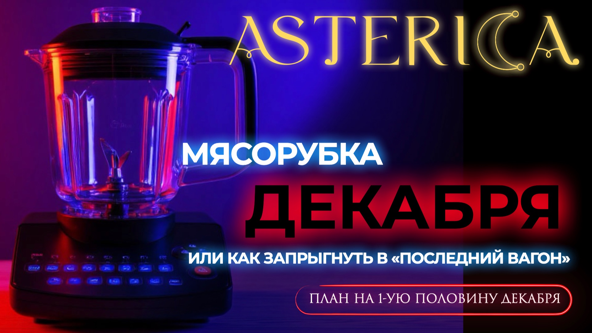 МЯСОРУБКА ДЕКАБРЯ ИЛИ КАК ЗАПРЫГНУТЬ В "ПОСЛЕДНИЙ ВАГОН" | ASTERICA