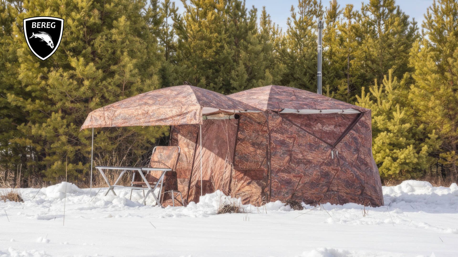 Пентагон / Обзор всесезонной палатки от ПФ Берег