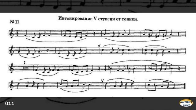 01 Интонационно-слуховые упражнения В.В.Кирюшина №1-20
