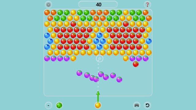 Шарики играть 🟣🟠🟢