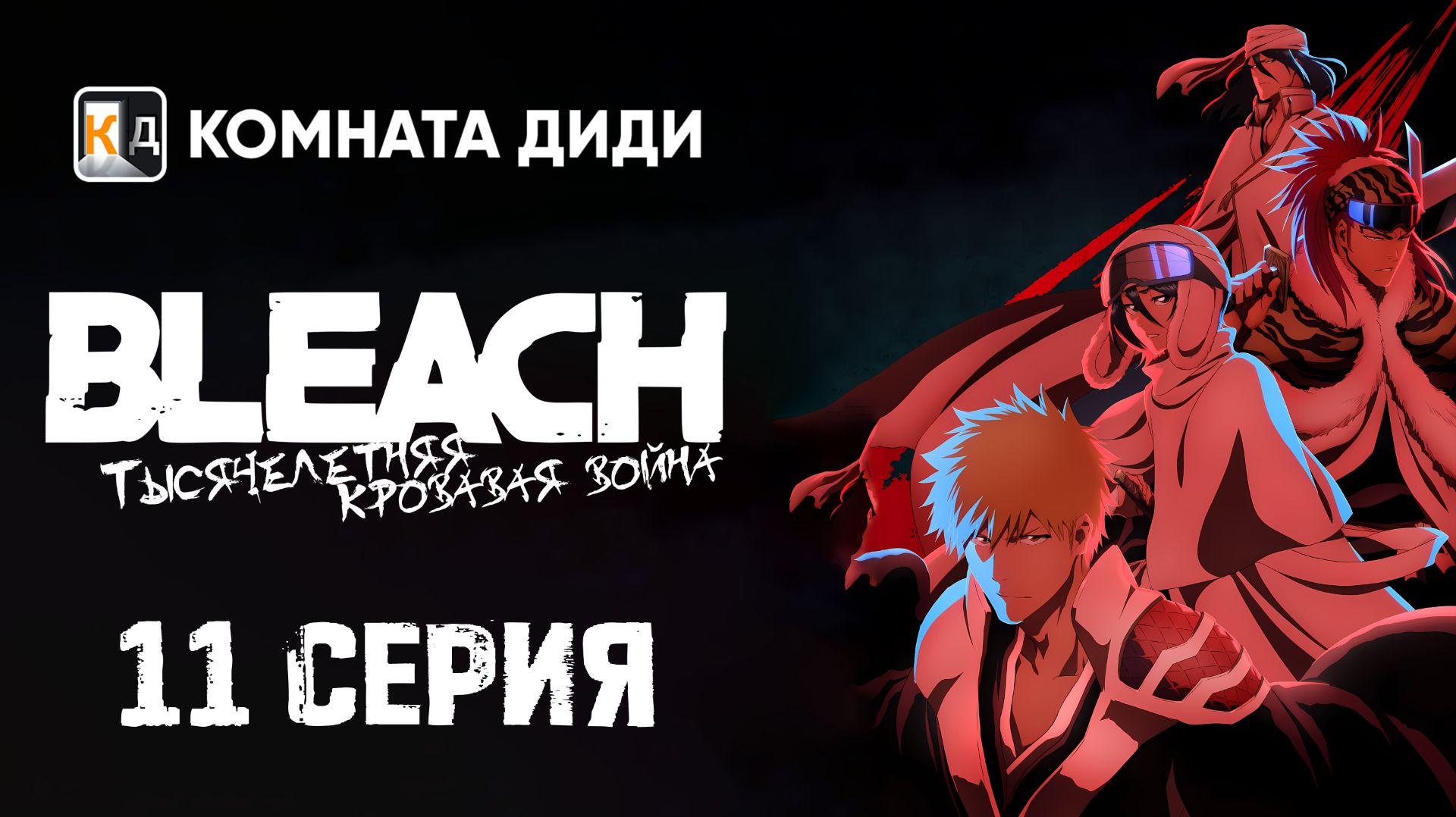 Блич: Тысячелетняя кровавая война / Bleach: Sennen Kessen-hen - 11 серия [КОМНАТА ДИДИ]