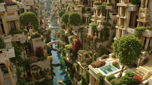 Висячие сады в Вавилоне...