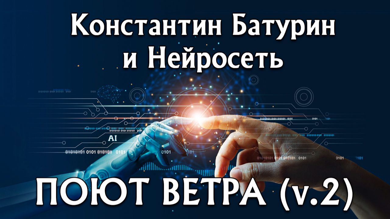 ПОЮТ ВЕТРА (v.2) - Константин Батурин и Нейросеть