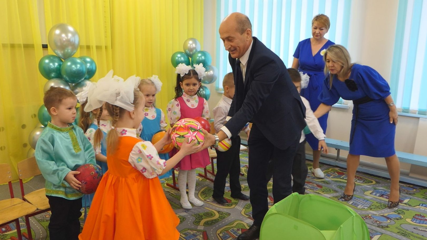 Праздник новоселья в детском саду с. Красносамарское