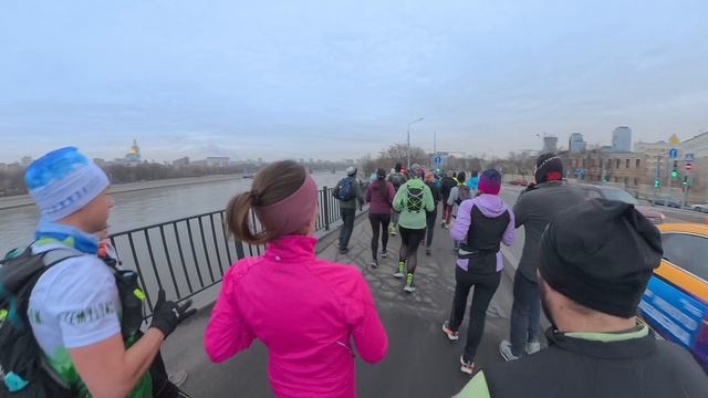 Марафон у дома (МУД). М226. Парк Культуры. 30.11.2025. Часть 2. Петля 2. Темп 6:30