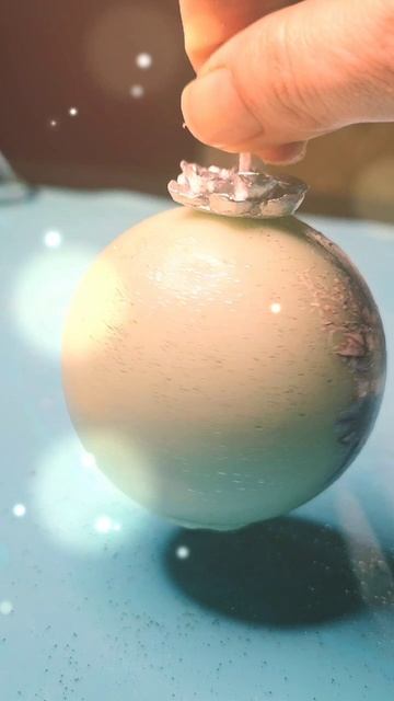 Глянцевый свечи- шар🪩❄️