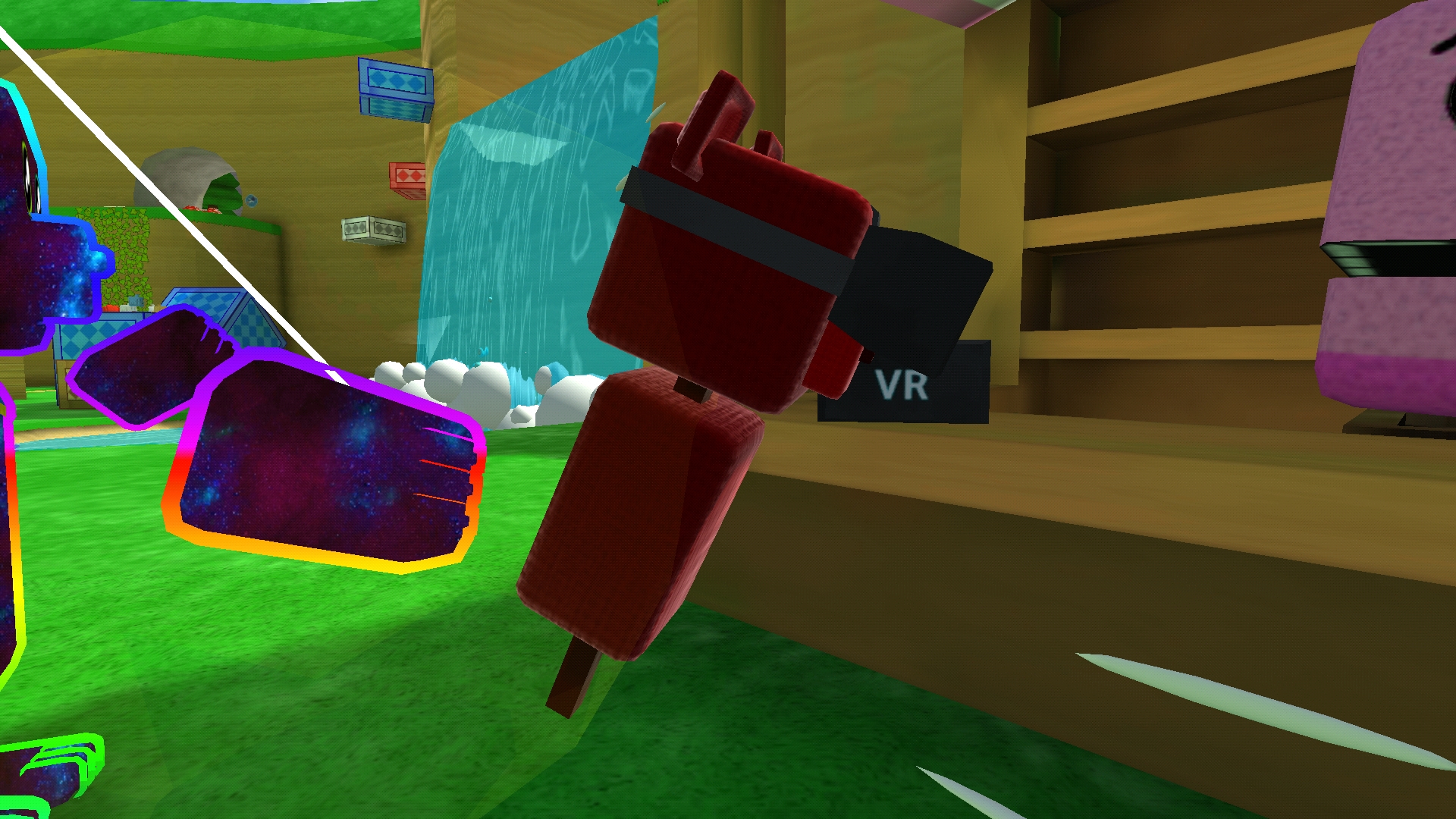 Фенеки и футбольные кепки в мишке .