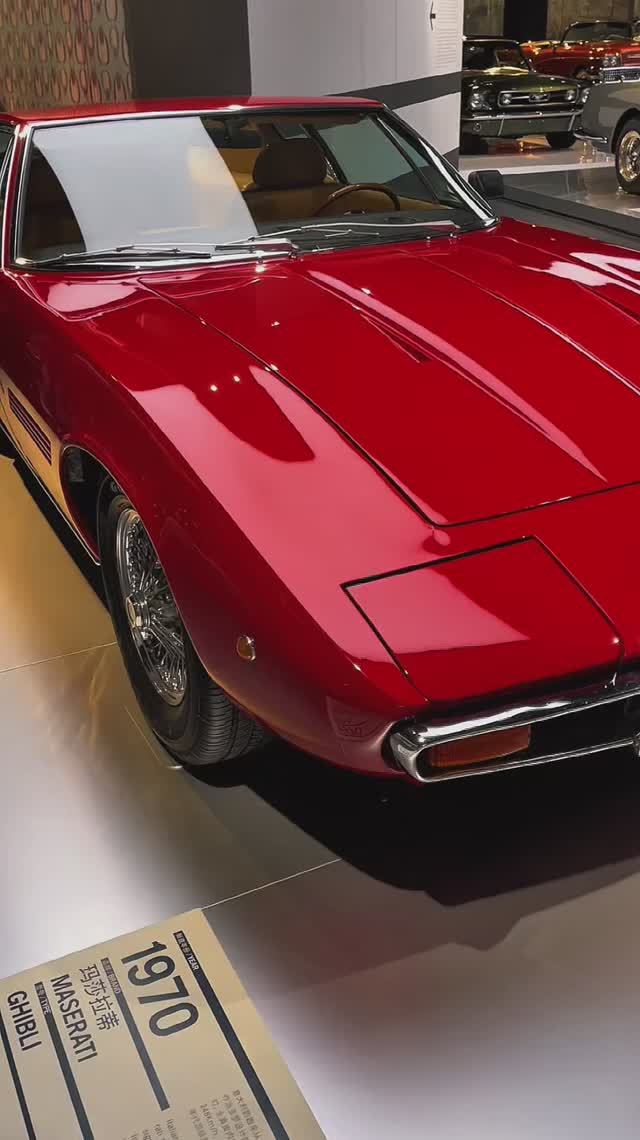 Итальянская классика с потрясающим дизайном и мощным V8 🇮🇹| 1970 MASERATI GHIBLI