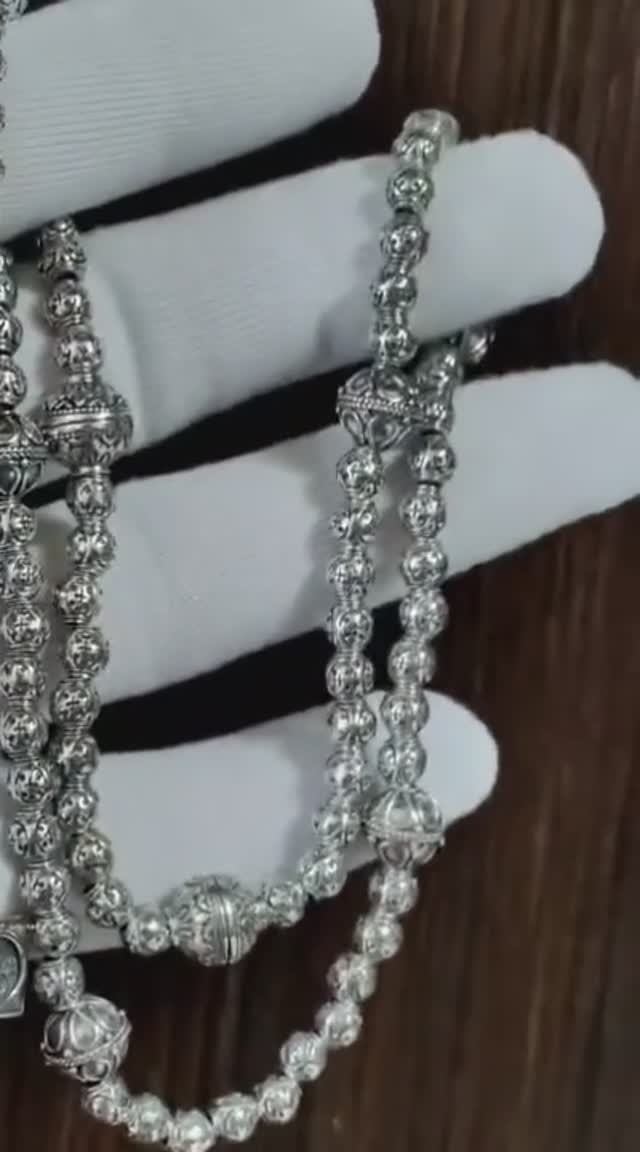 Серебряные православные четки с крестом Распятие Христово