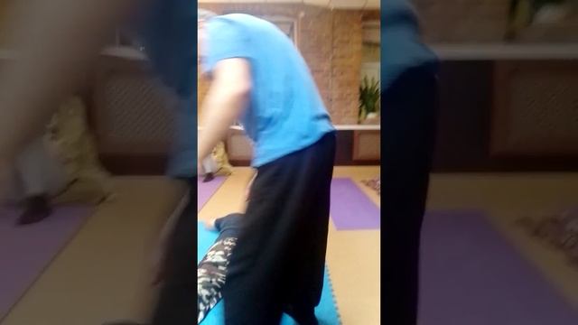 Ротация позвоночника в положении лежа на животе