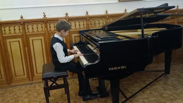 Горловой Владислав 10 лет. 4 класс. С. Прокофьев - Раскаяние. Из цикла "Детская музыка"