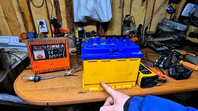 Правильная зарядка аккумулятора, или как поднять плотность электролита.