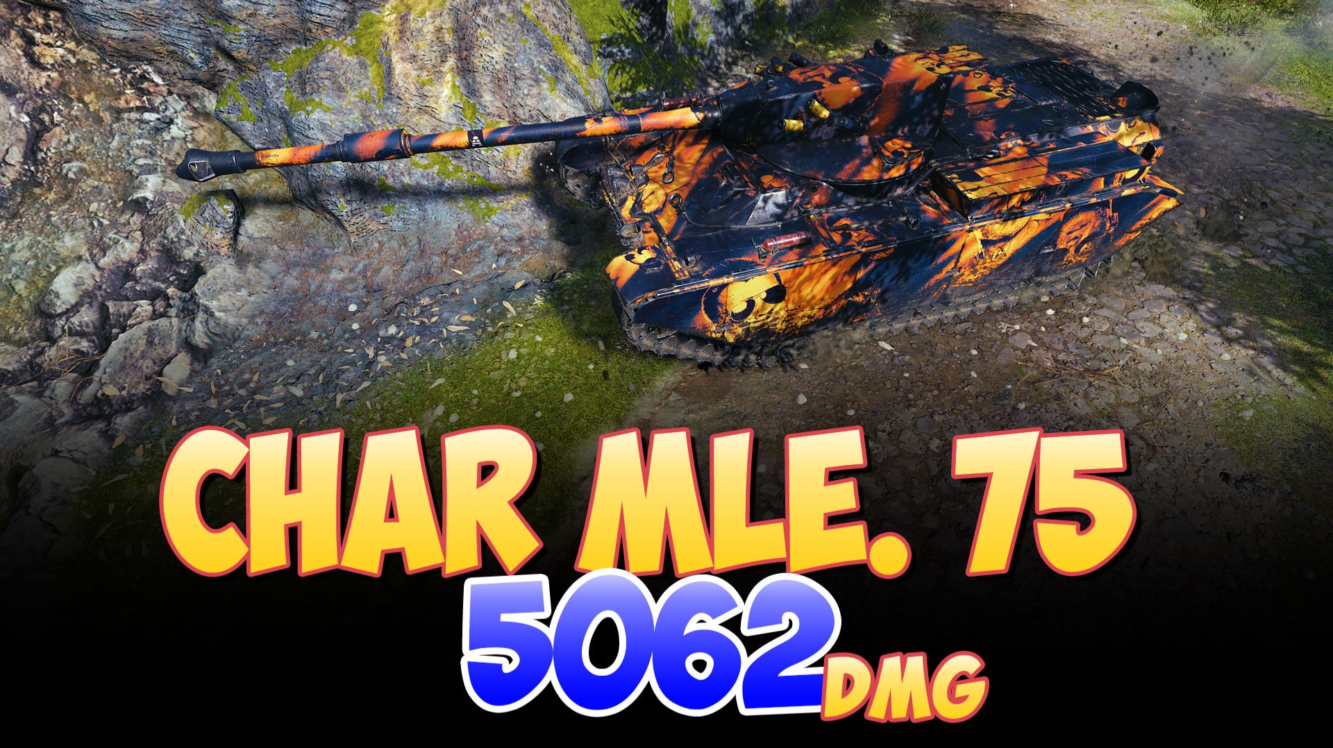 Char Mle. 75 - 6 Фрагов 5K Урона • Мир Танков