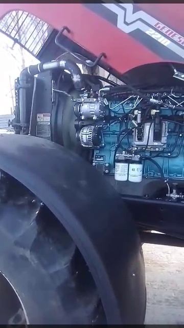 Трактор Buhler Versatile 2210 с ЯМЗ 536. Зима 2017 год