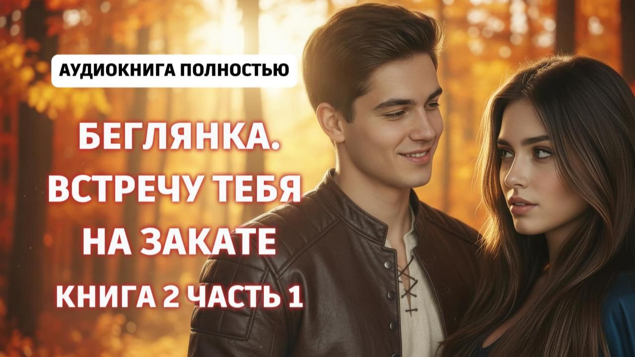 БЕГЛЯНКА. ВСТРЕЧУ ТЕБЯ НА ЗАКАТЕ | КНИГА 2 ЧАСТЬ 1 | ЛЮБОВНЫЙ РОМАН | АУДИОКНИГА ПОЛНОСТЬЮ |ФЕНТЕЗИ