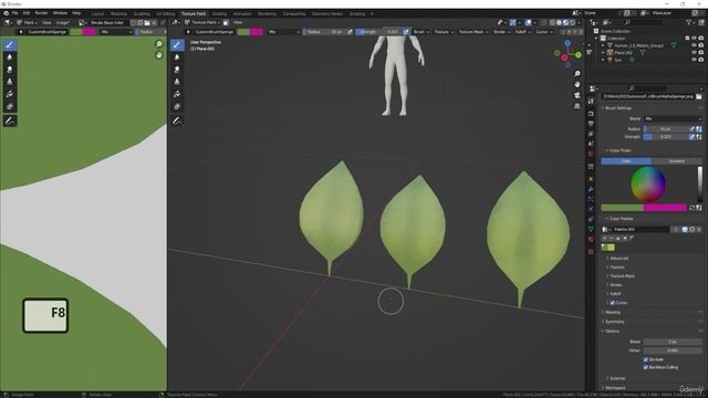 3. Section 3 – Shrub Foliage Texturing