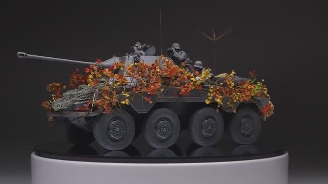 PUMA - Part 1 - 1/35 MiniArt - Tank Model - [model building]