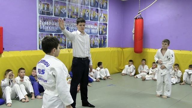 В спортивной школе состоялись соревнования по дзюдо