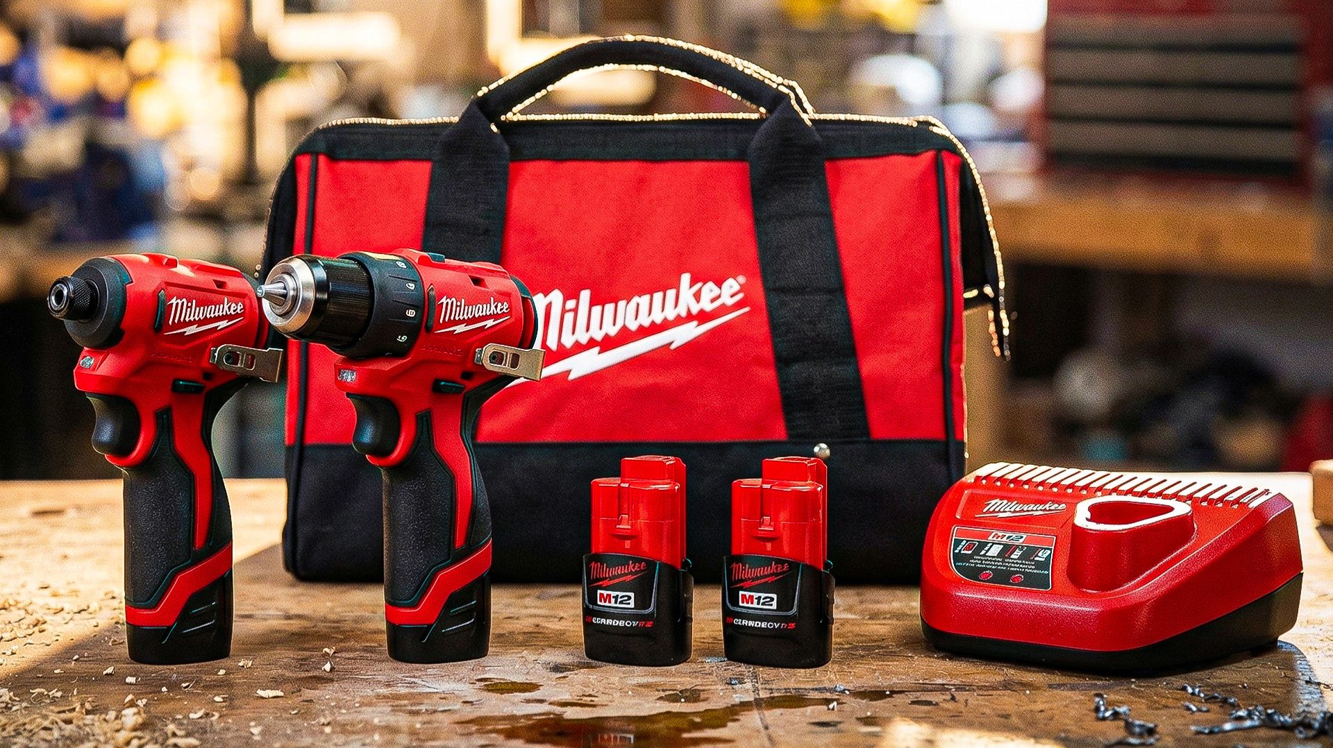 Субкомпактный набор MILWAUKEE | Шуруповерт | Винтоверт