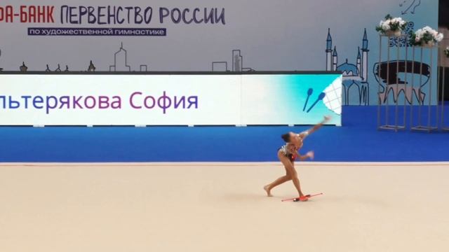 София Ильтерякова.Булавы.Первенство России Альфа-Банк.2025 Казань.