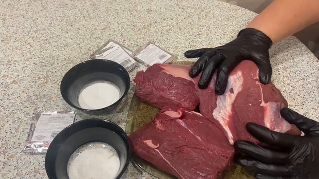 Вяление мяса в домашних условиях. Засолка