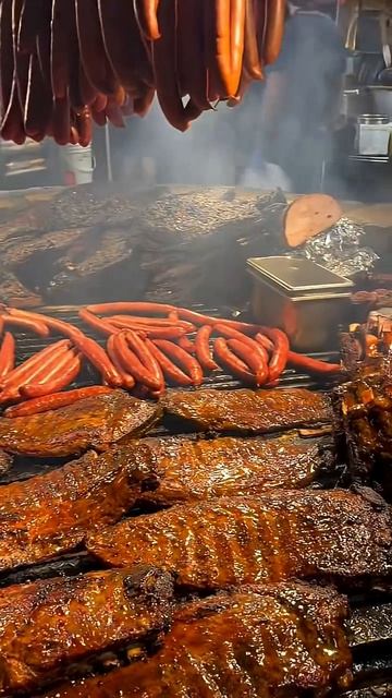Лучшее барбекю в Техасе.🥓🥩🍗👍
