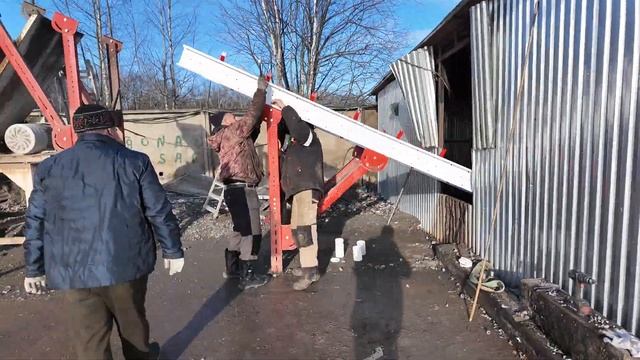 Модернизация линии спустя 22 месяца работы 24 часа в сутки