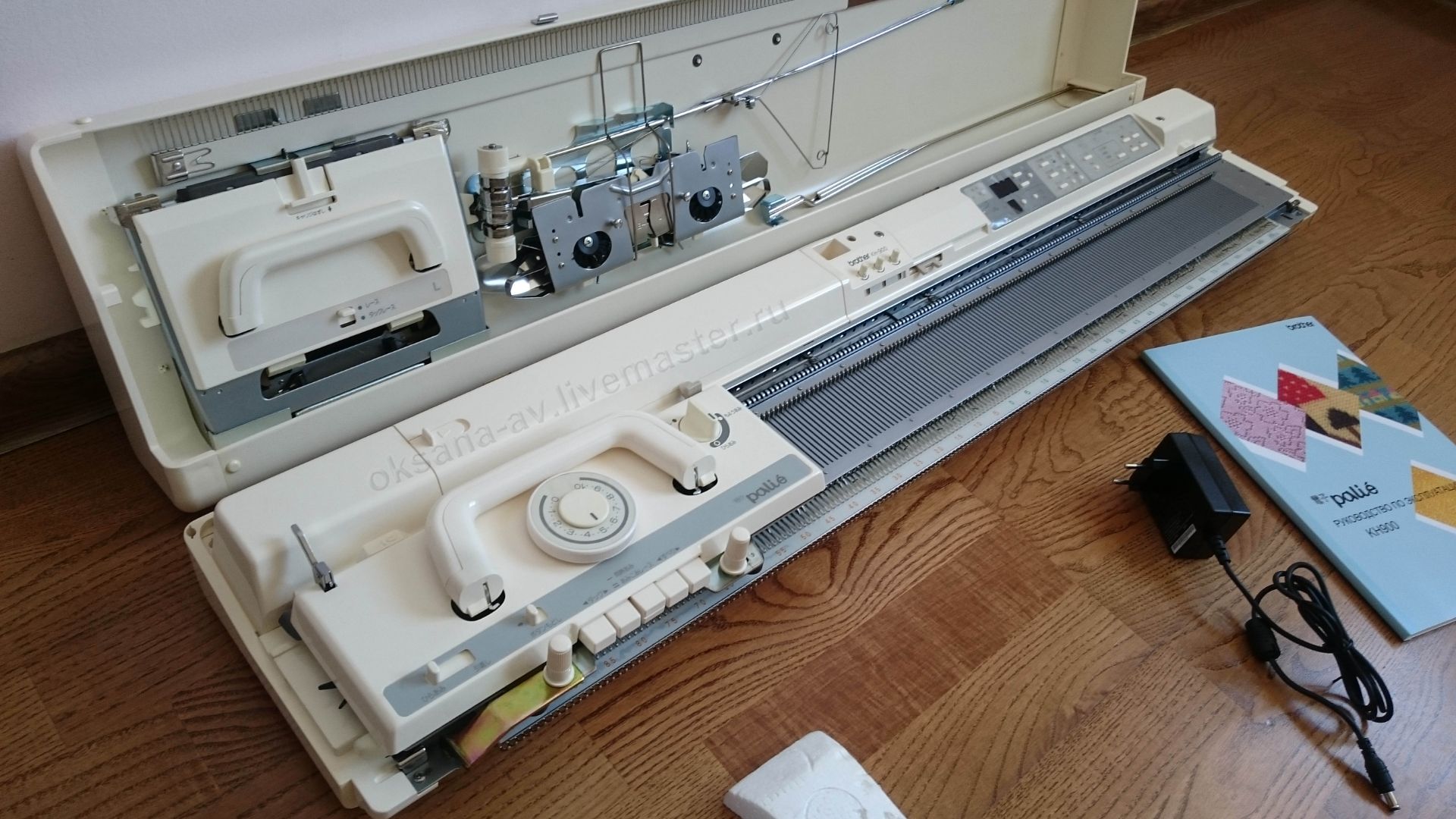 Вязальная машина Brother KH-900 (№1010076) / KR-840 (№2291088), уехала в Новочебоксарск