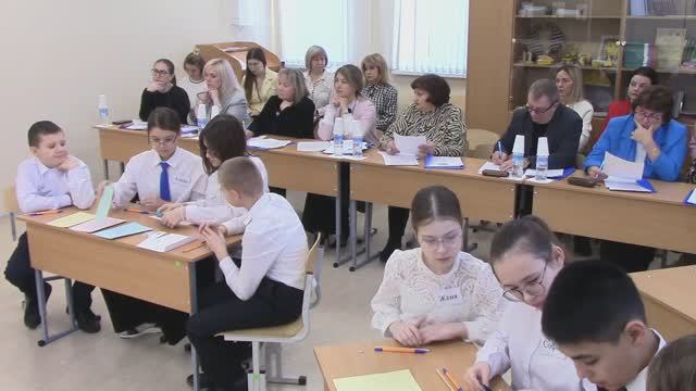 Урок Шабалиной А.Ф., учителя русского языка и литературы Школы №1. 27.11.2025г.