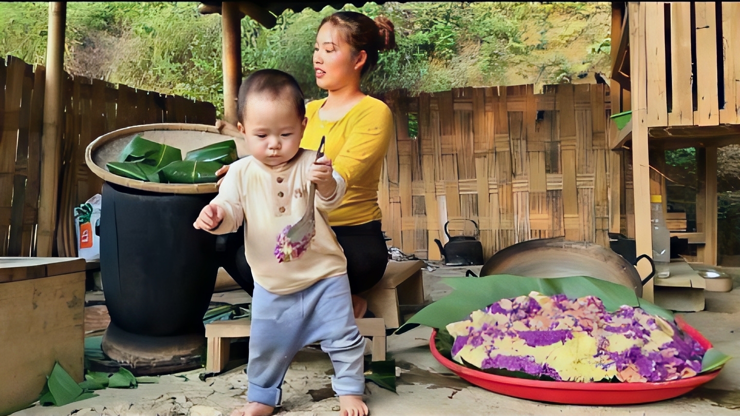 Дуонг. Мама поневоле. Веду хозяйство вместе с ребенком. Так рождается семья. 5 серия