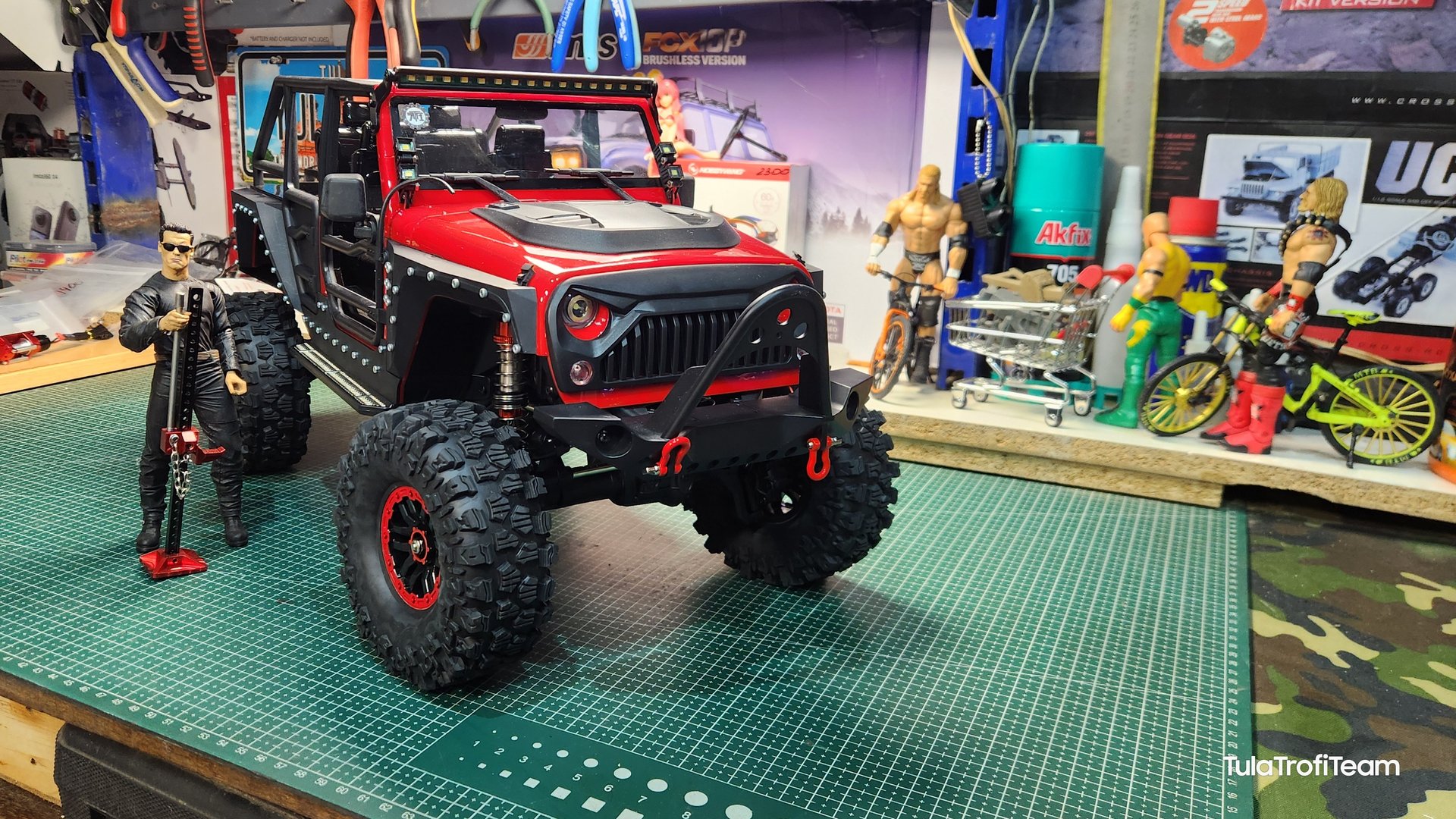 New HardBody Jeep Rubicon 313mm copy trx4 made wltech Wltoys