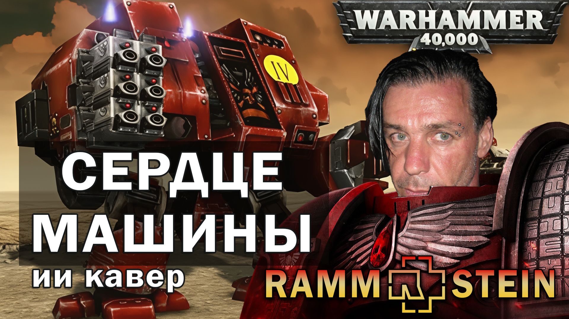 Сердце машины (по мотиву Rammstein - Mein Herz Brennt) Warhammer ai cover