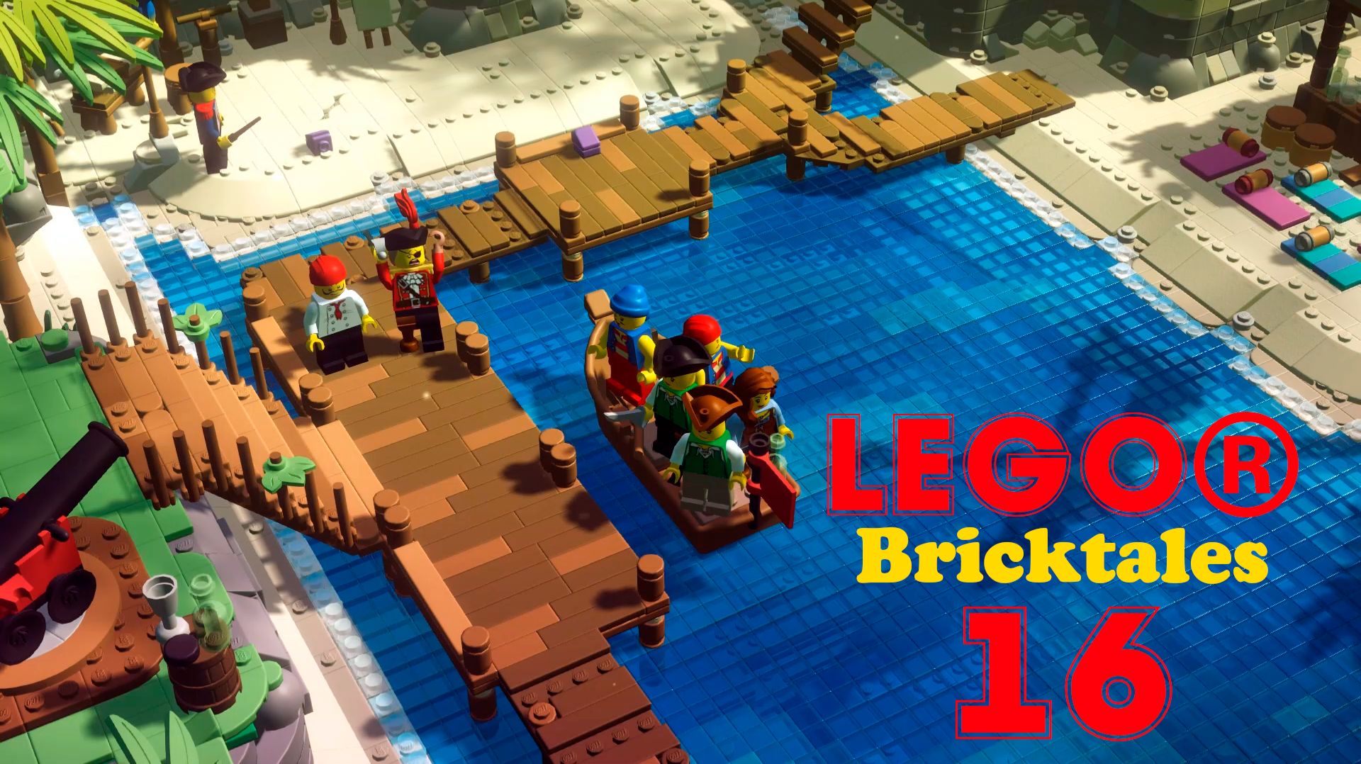 LEGO® Bricktales № 16 (ПИРАТЫ БЕЗ КОРАБЛЯ)