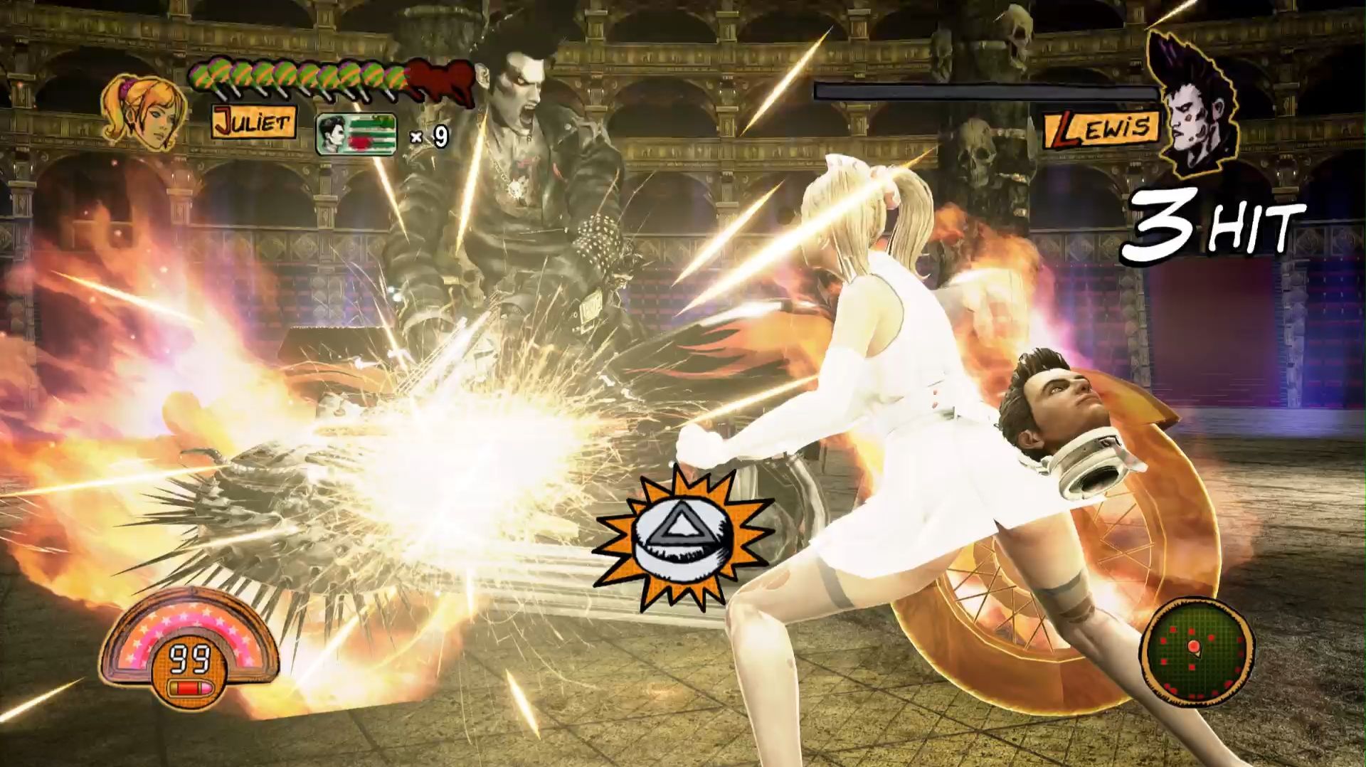 Достижение "Укротитель слонов (Elephant Tamer)". Lollipop Chainsaw