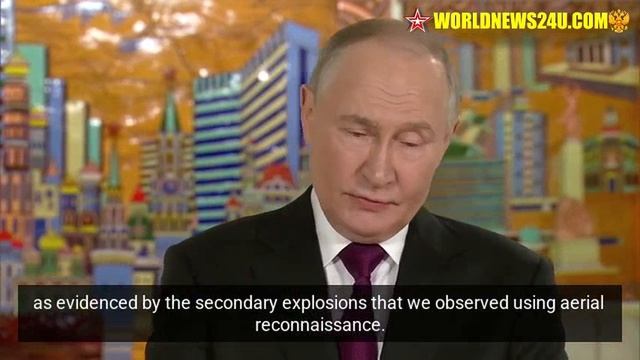 Putin explained what response Russia is ready to give to attacks on tankers
