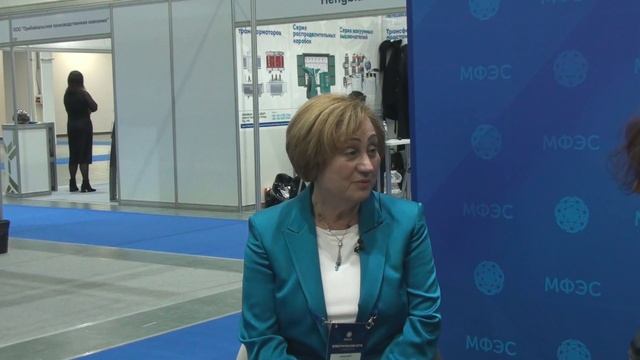 Ольга Синенко в Открытой студии газеты «Энергетика и промышленность России» на МФЭС-2025