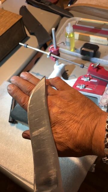 Бахнул режущую кромку заново на Жуке: я неофит, мне можно