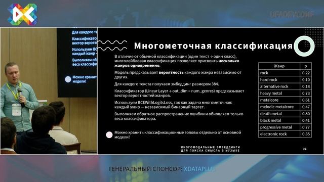 Руслан Ахметвалеев "Мультимодальные эмбеддинги для поиска смысла в музыке"