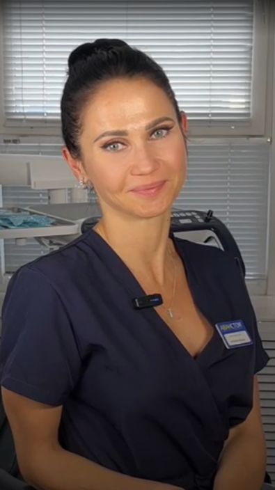 Крохина Оксана Алексеевна (стоматолог-терапевт, ортопед) о себе о клинике Аванстом