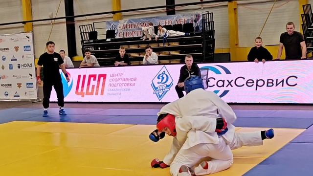 Гарипов Даниил+Тихонов Роман-Рукопашный бой-Ляпина-Область-Сахалин-29 ноября 2025