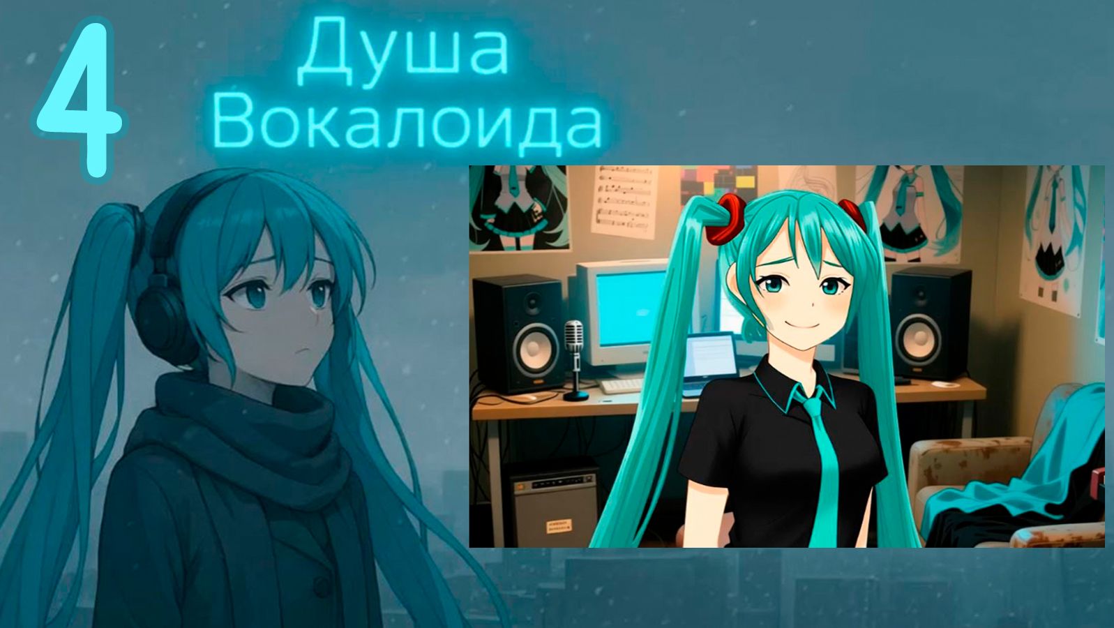 Душа Вокалоида (Мику-мод) #4