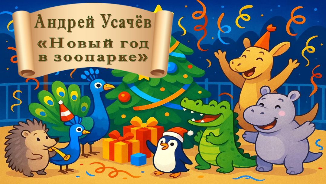 Андрей Усачёв "Новый год в зоопарке"