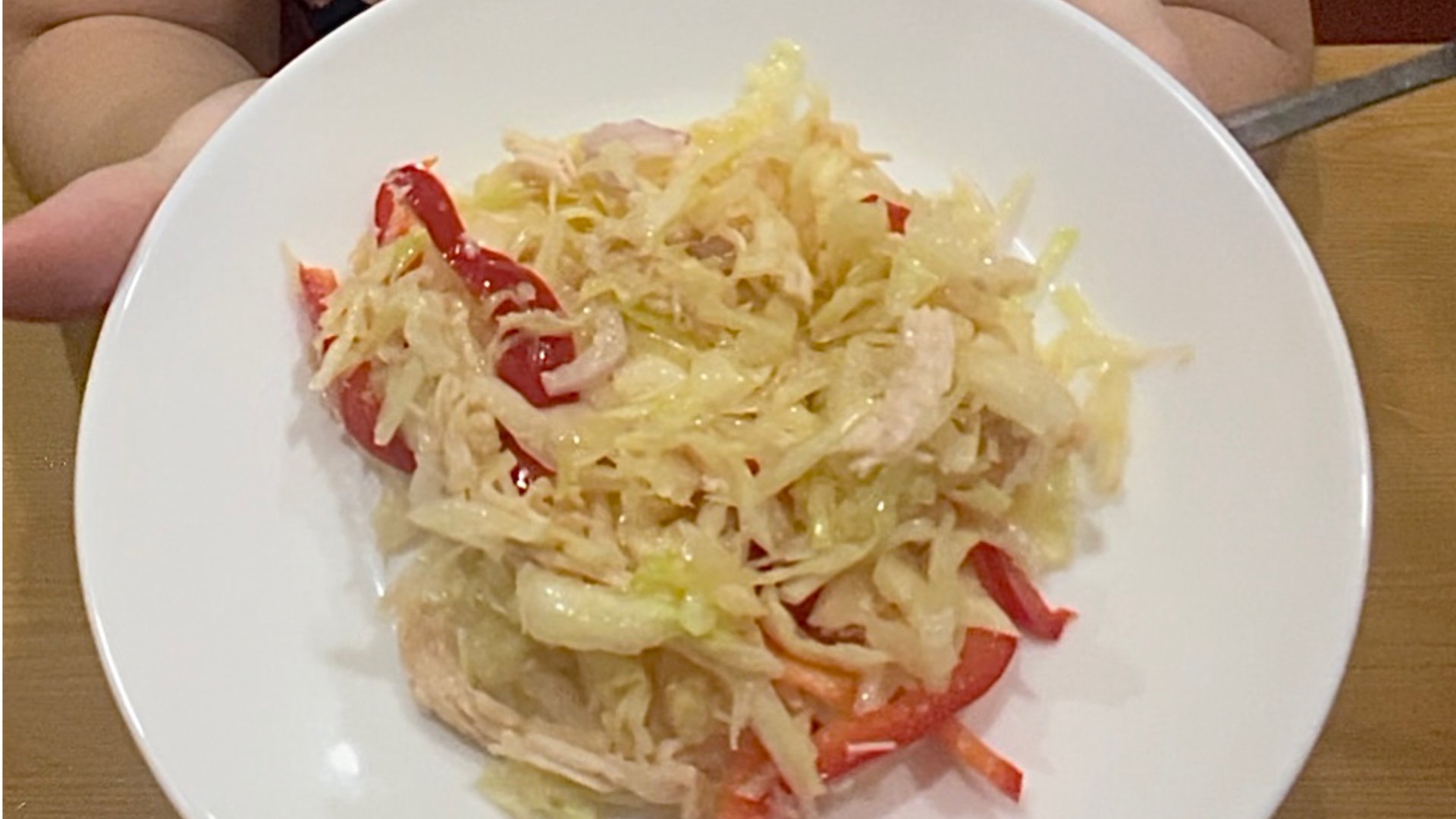 САЛАТ «НОТКА АЗИИ». Быстро, просто, вкусно. Можно тем кто на ПП.