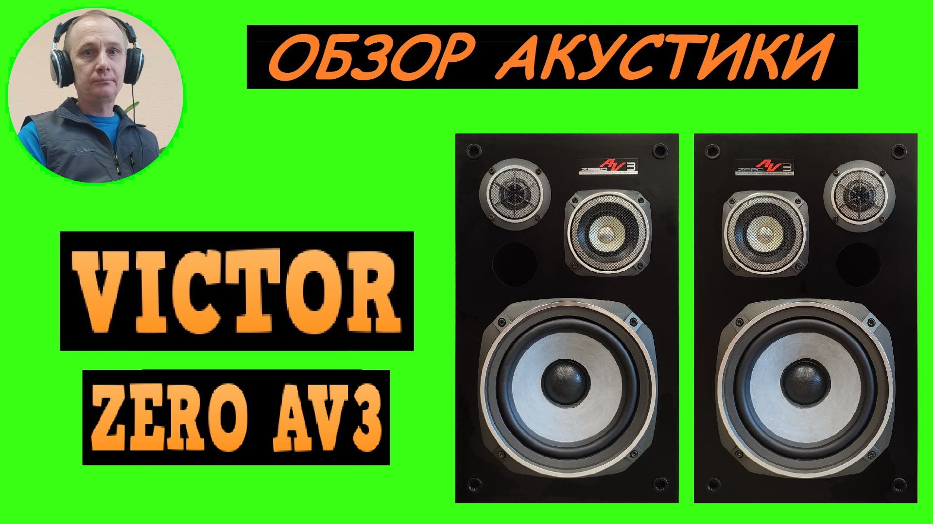 Обзор акустической системы VICTOR ZERO AV3